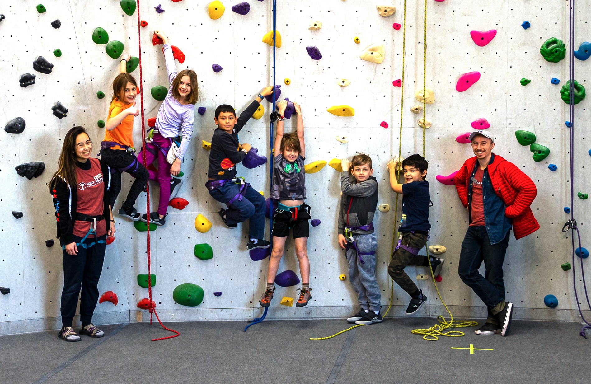 Rock Climbing Classes & Programs for Kids | First Ascent Chicago