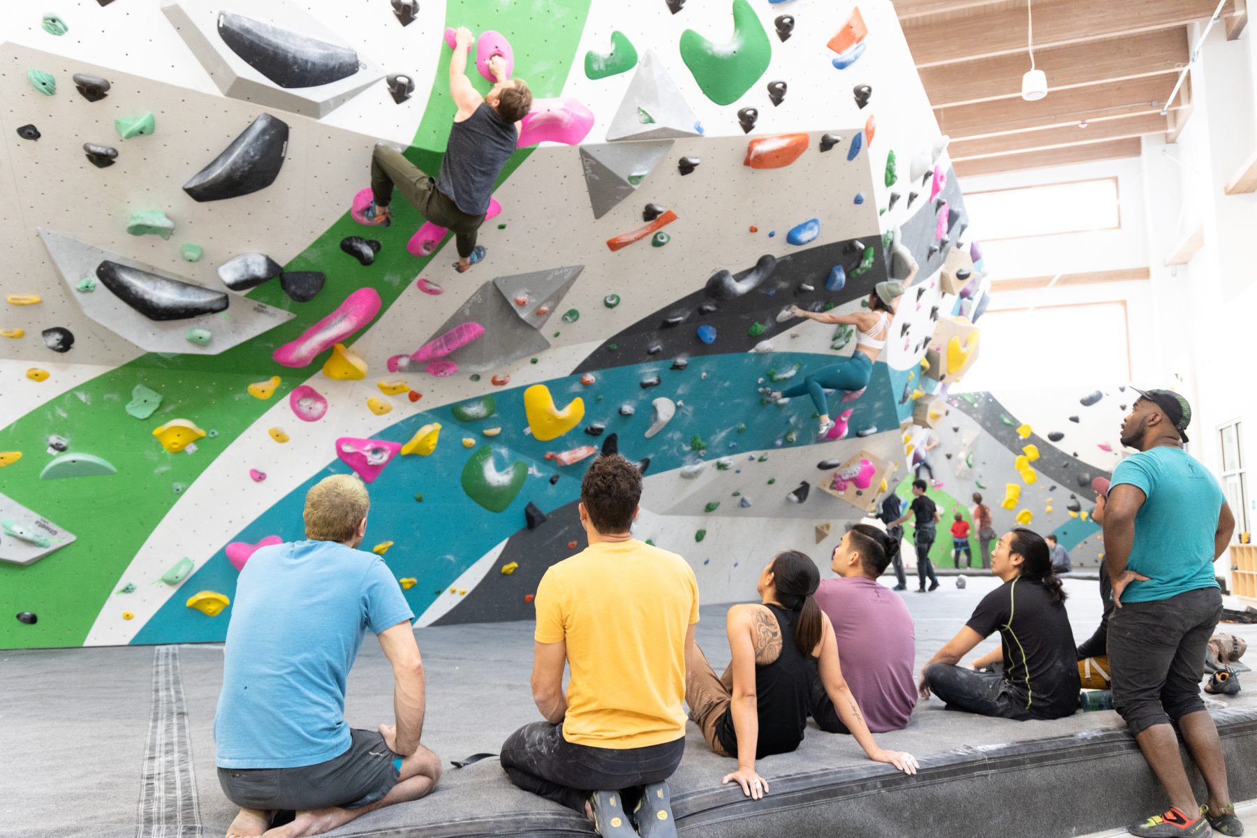 Experienced Climbers | FA Climbing & Fitness Station Square